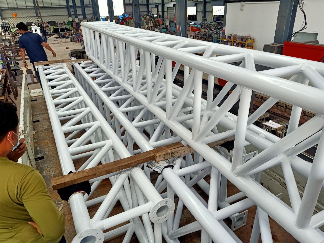 Pipe Bridge สะพานเดินท่อ - Tesco Lotus สมุทรสงคราม - JET STEEL and SERVICES